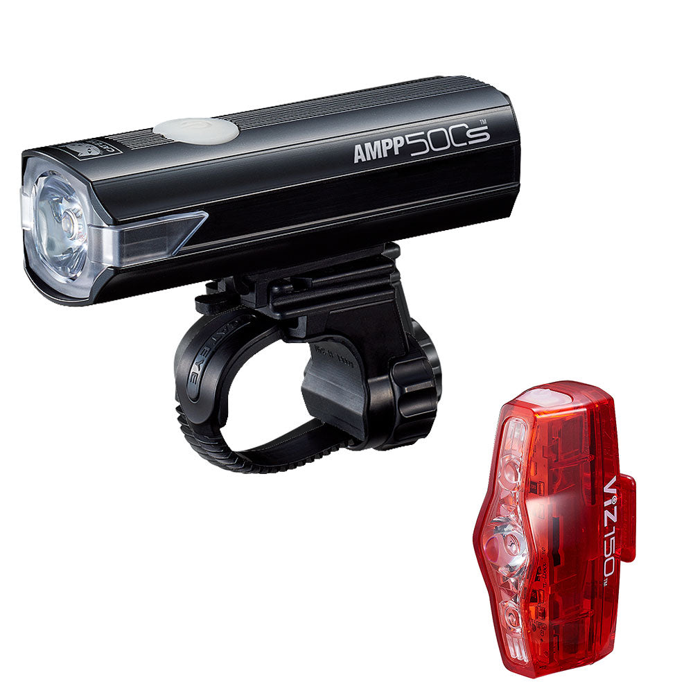 Cateye AMPP 500S/ViZ 150 Light Set | Bike Lights | Bicycle Superstore