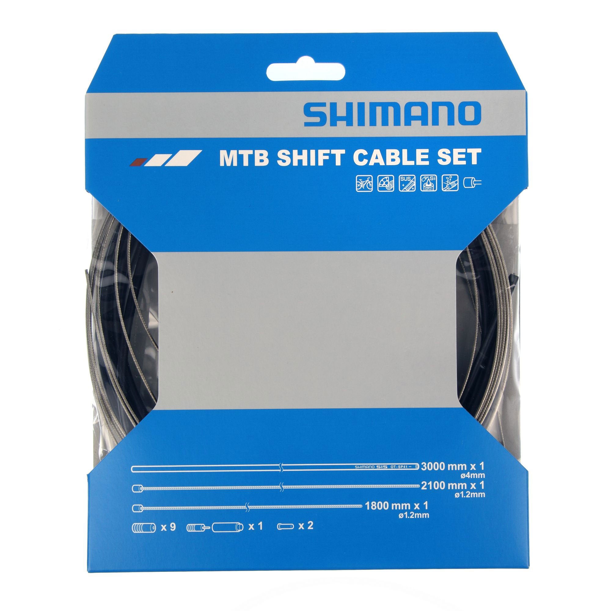 Shimano MTB Shift Cable Set | Gear Cables | Bicycle Superstore