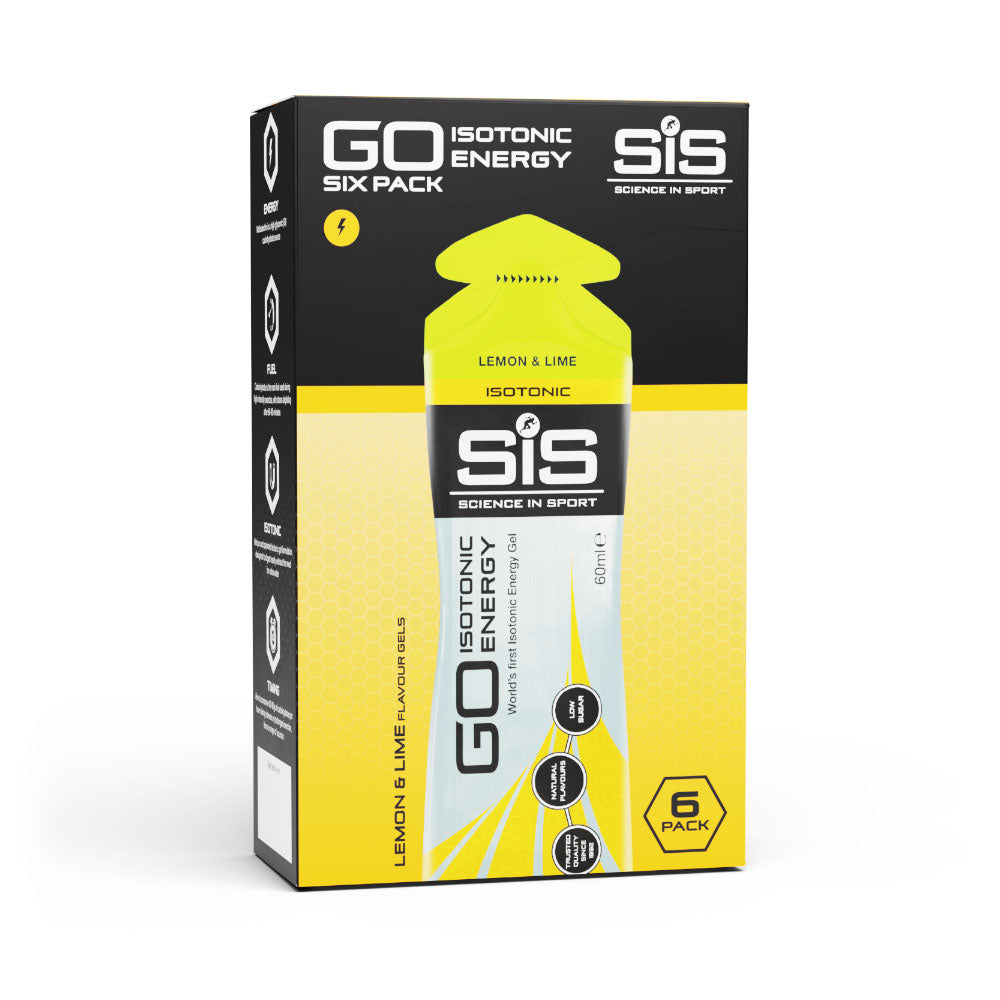 SIS GO Plus Isotonic Energy Gel 6 Pack | Nutrition | Bicycle Superstore