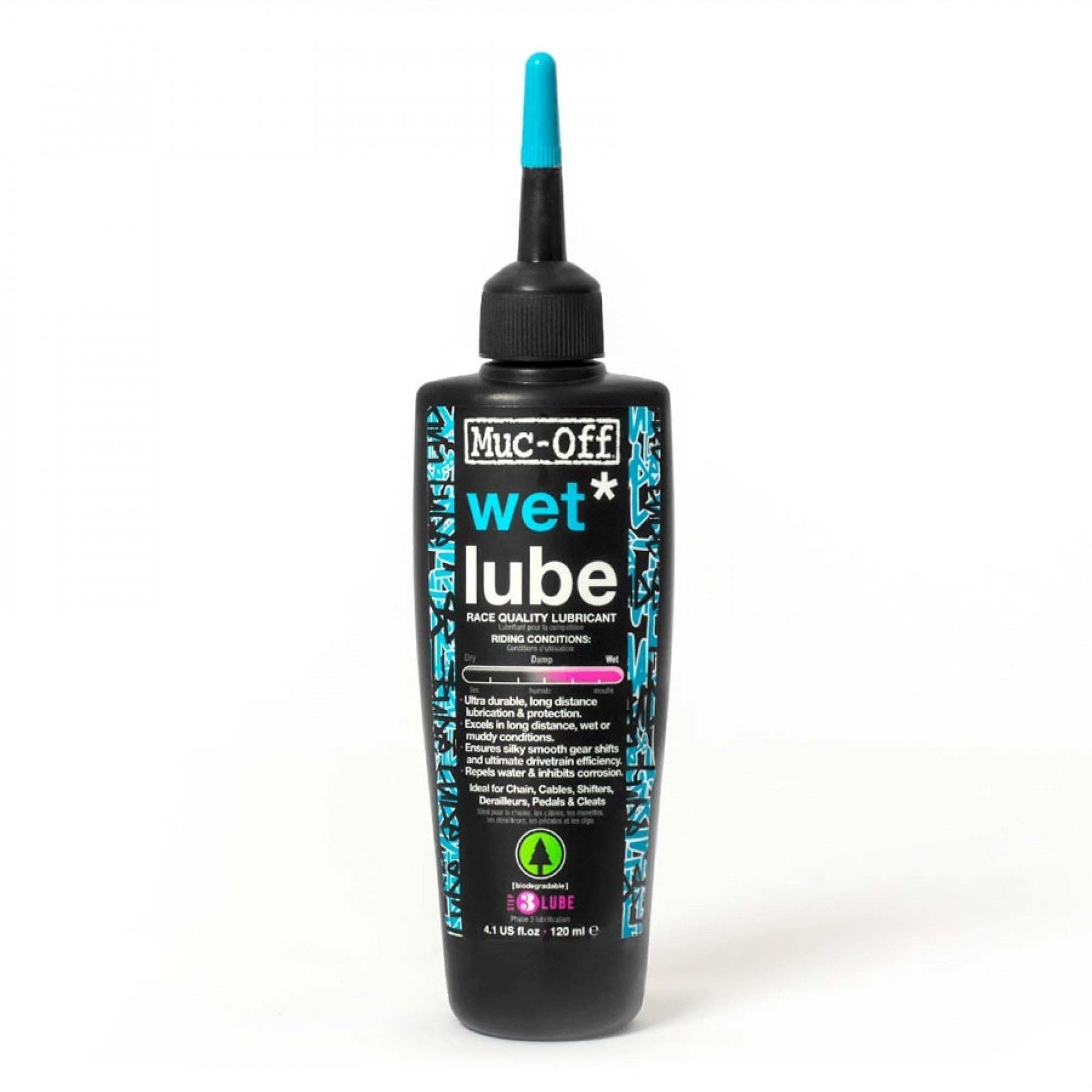 Muc-Off Bio Wet Lube 120ml | Lubes & Cleaning | Bicycle Superstore